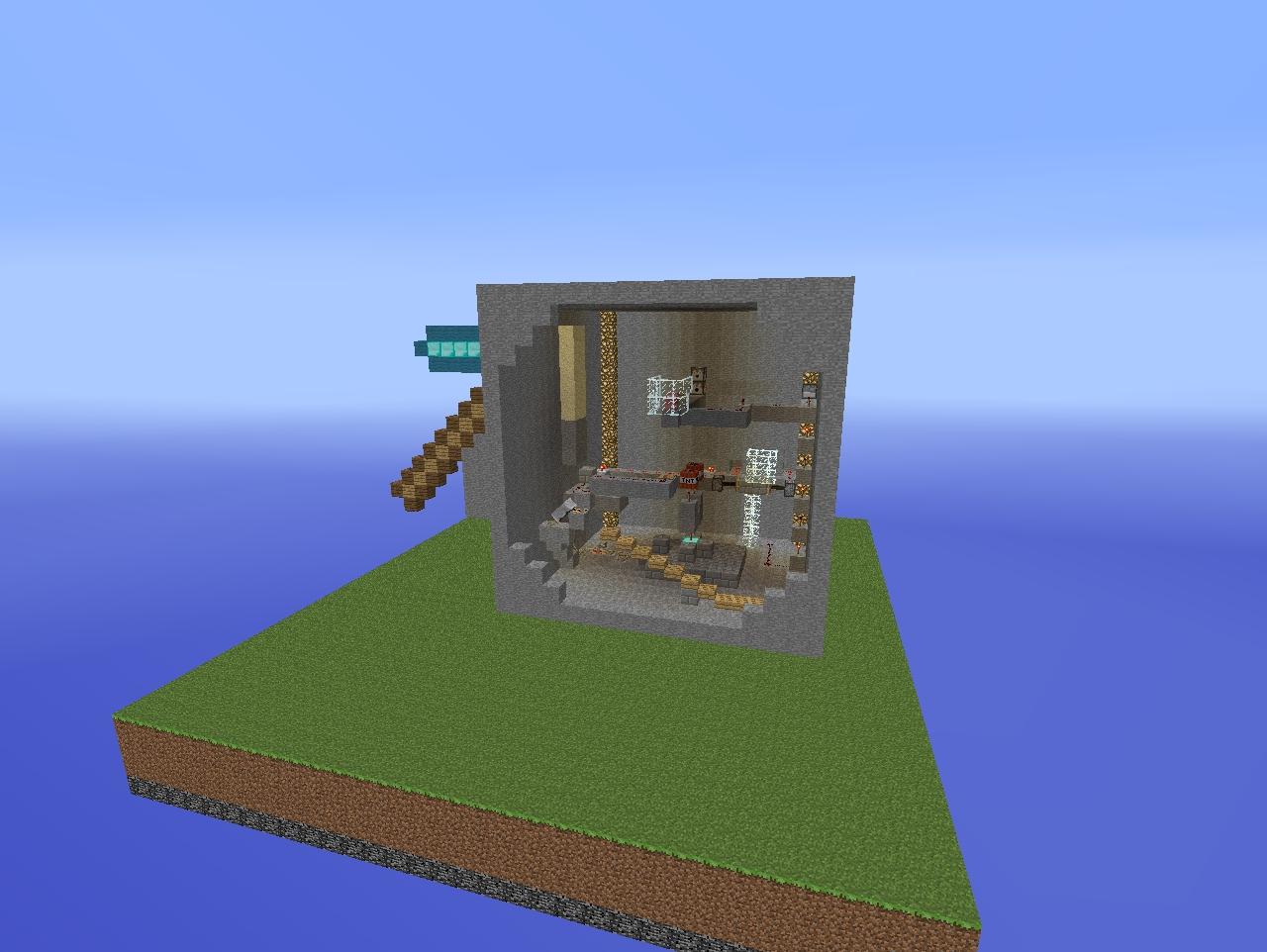 Just Mining a Block Minecraft Minecraft Map