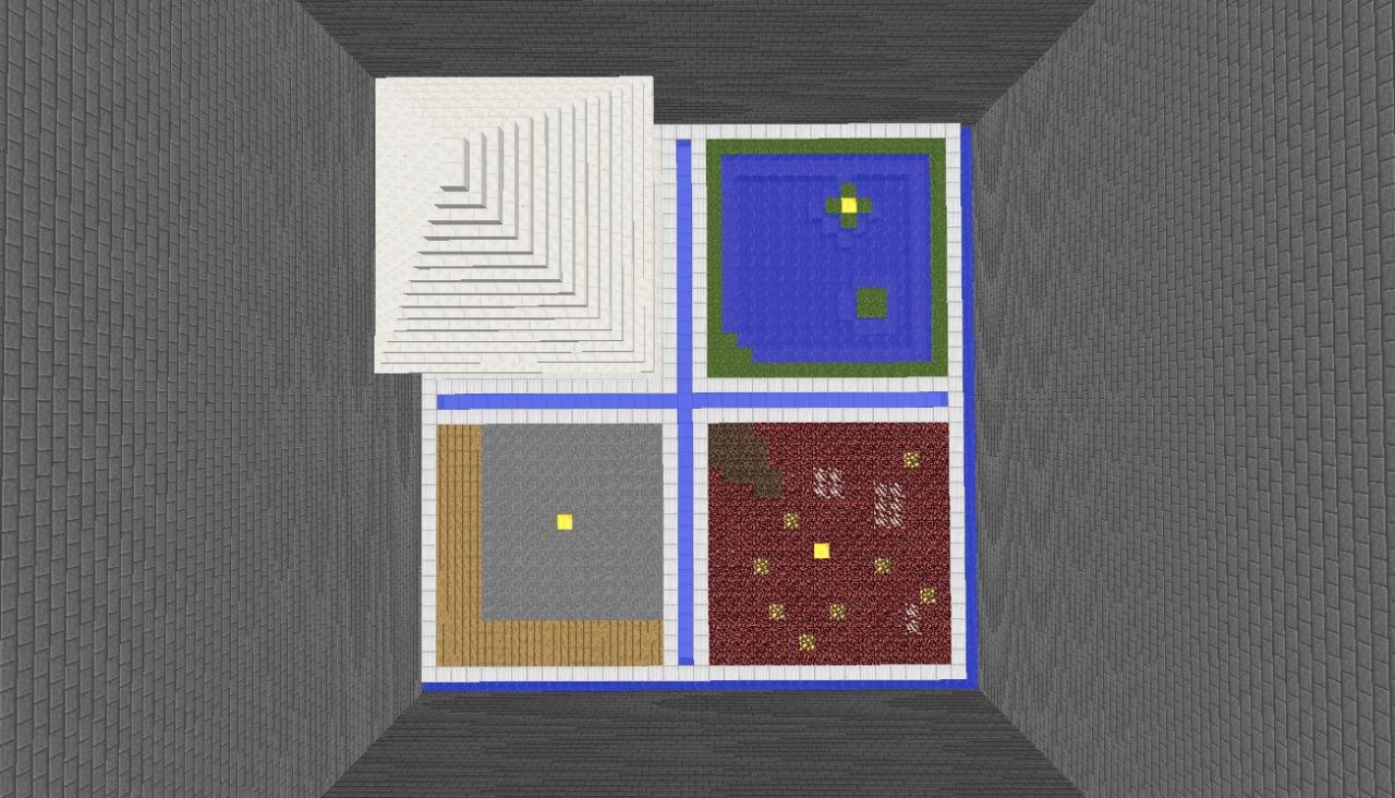 Pro Bending Arena From The Legend of Korra Minecraft Map