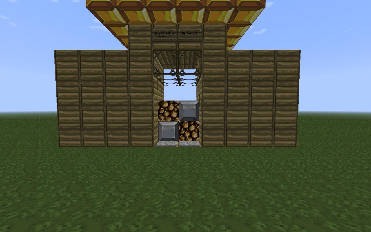 Redstone Door version 1.6.2 Minecraft Map