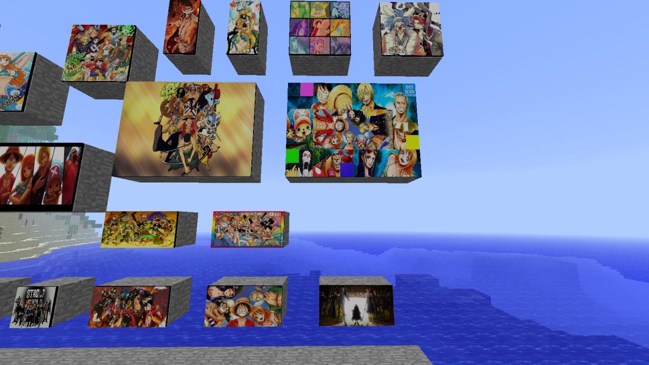 One Piece Picture Pack Minecraft Texture Pack