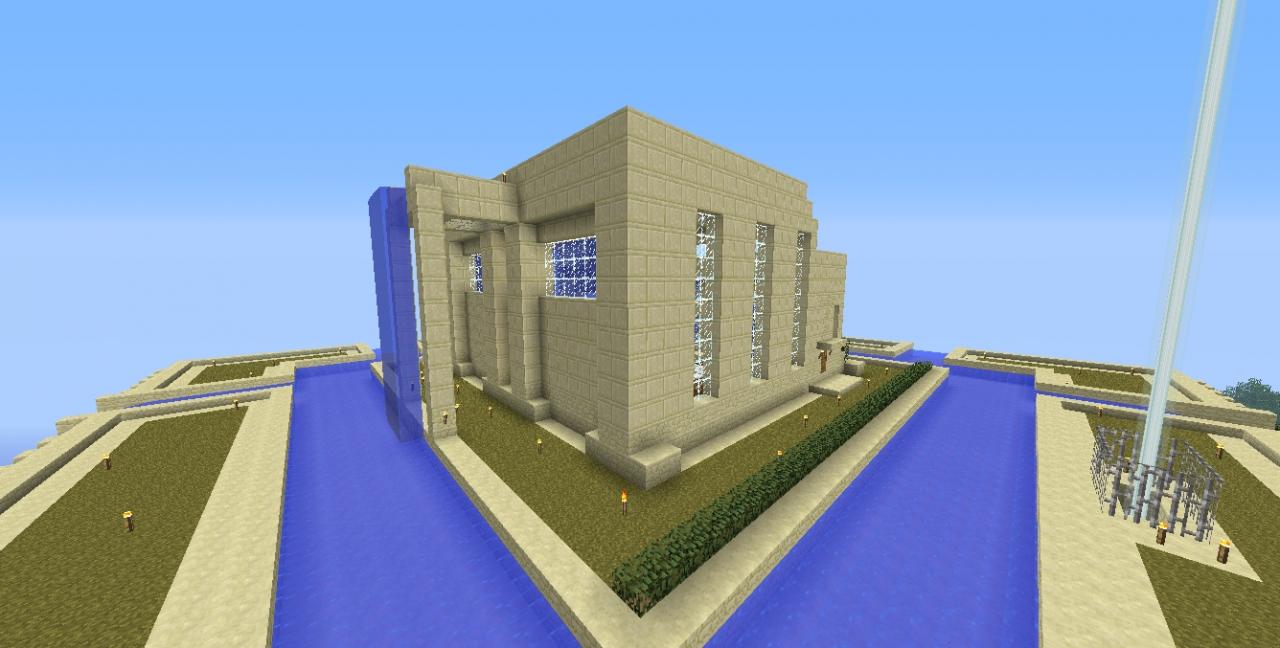 Water Works Building Minecraft Map