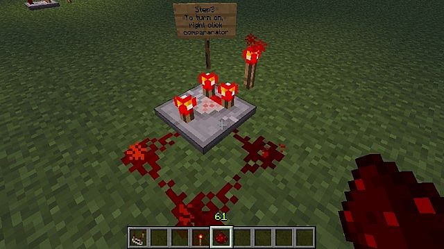 My simple automatic redstone device Minecraft Project