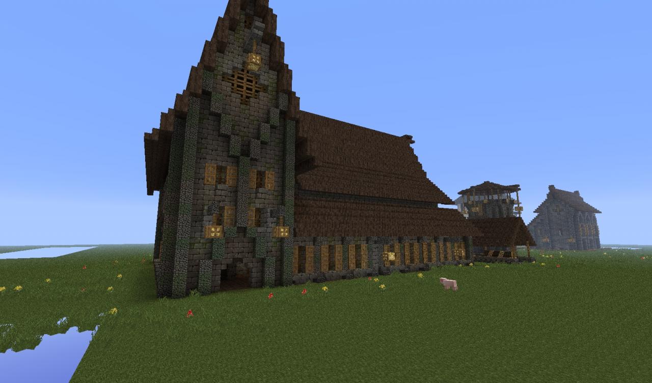 Medieval fantasy building bundle Minecraft Map