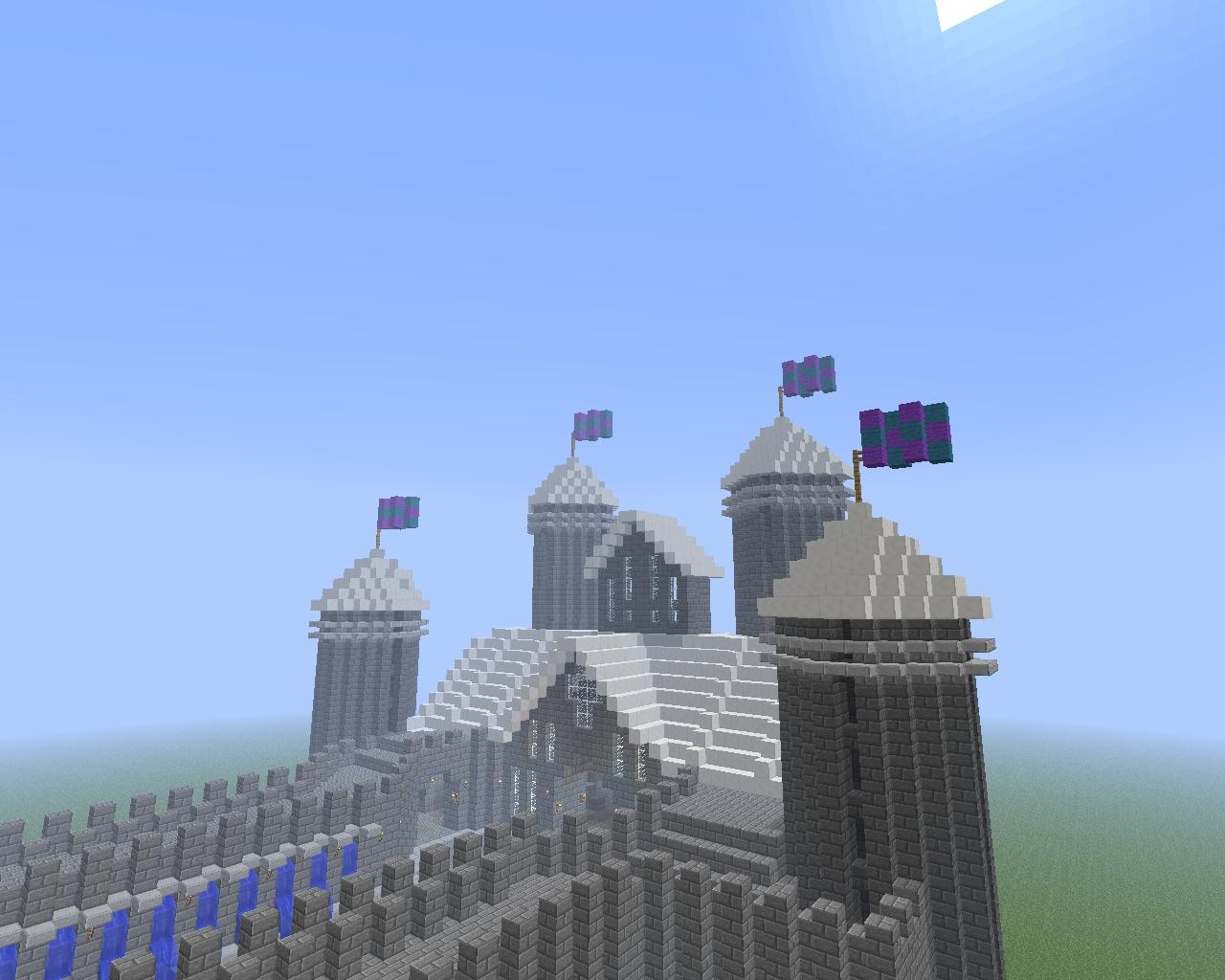 Light Chapel [1.5] castle project Minecraft Map