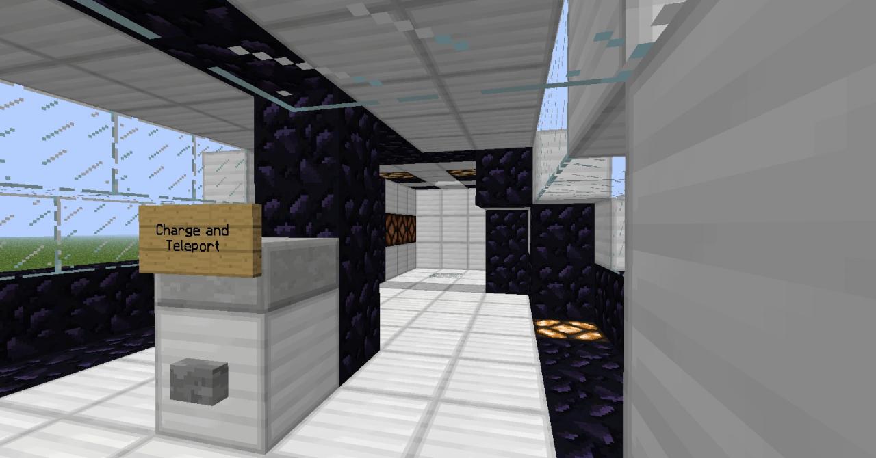 Advanced Teleporter V1 by GeneralSparkzz Minecraft Map