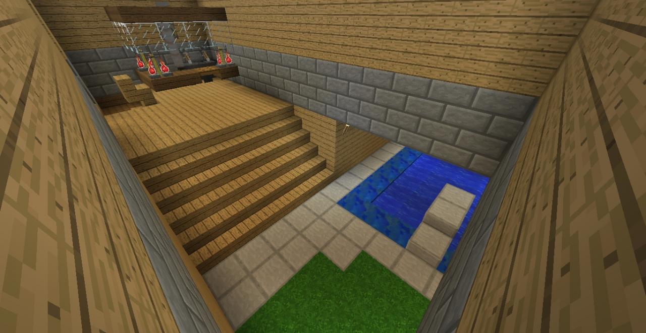 Hillside Mansion Minecraft Map