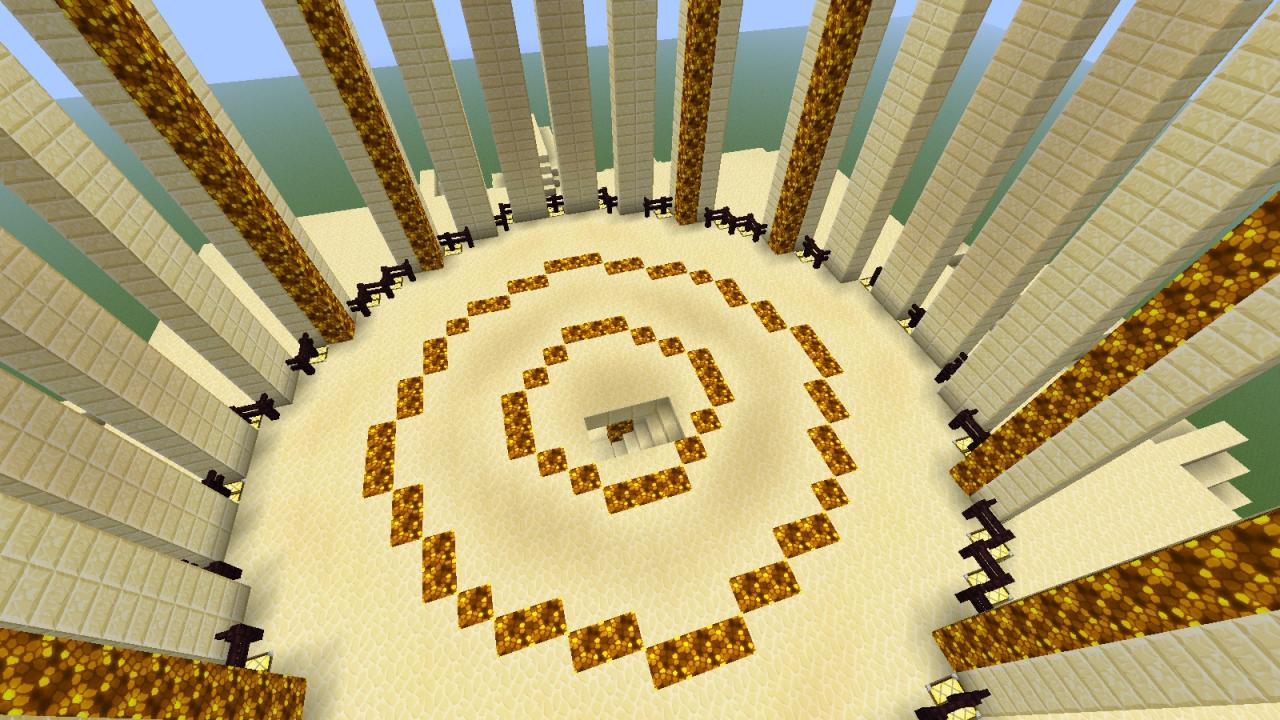 Sandstone palace Minecraft Map