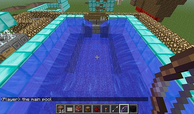 swimming poool Minecraft Map