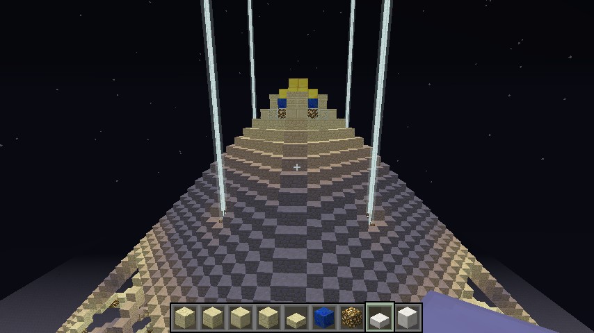 Large Sandstone Pyramid Minecraft Map