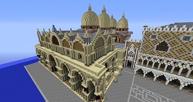Rebuilding Venice - The most beautiful city in the world Minecraft Map