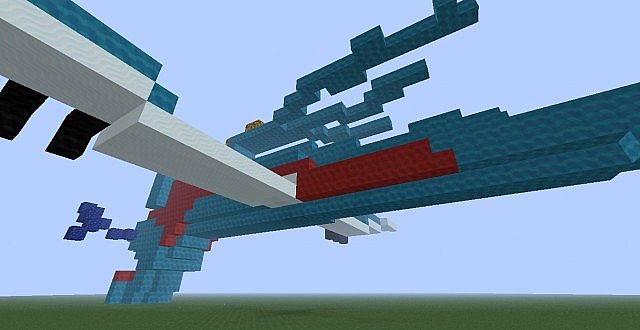 Big Blue Dragon Minecraft Map