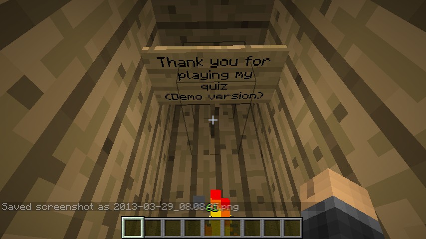 Redstone minigame Minecraft Map