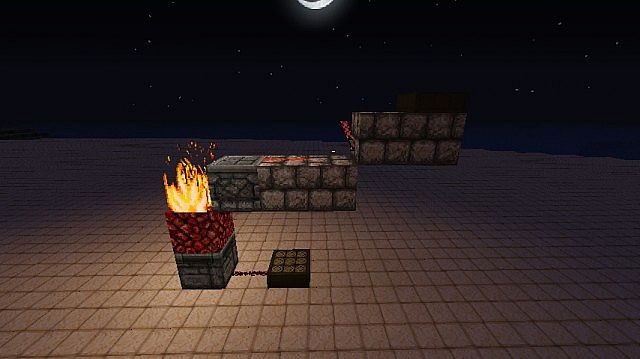 Fully Automated Brazier (With Daylight Sensor) Minecraft Map