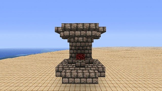 Fully Automated Brazier (With Daylight Sensor) Minecraft Map