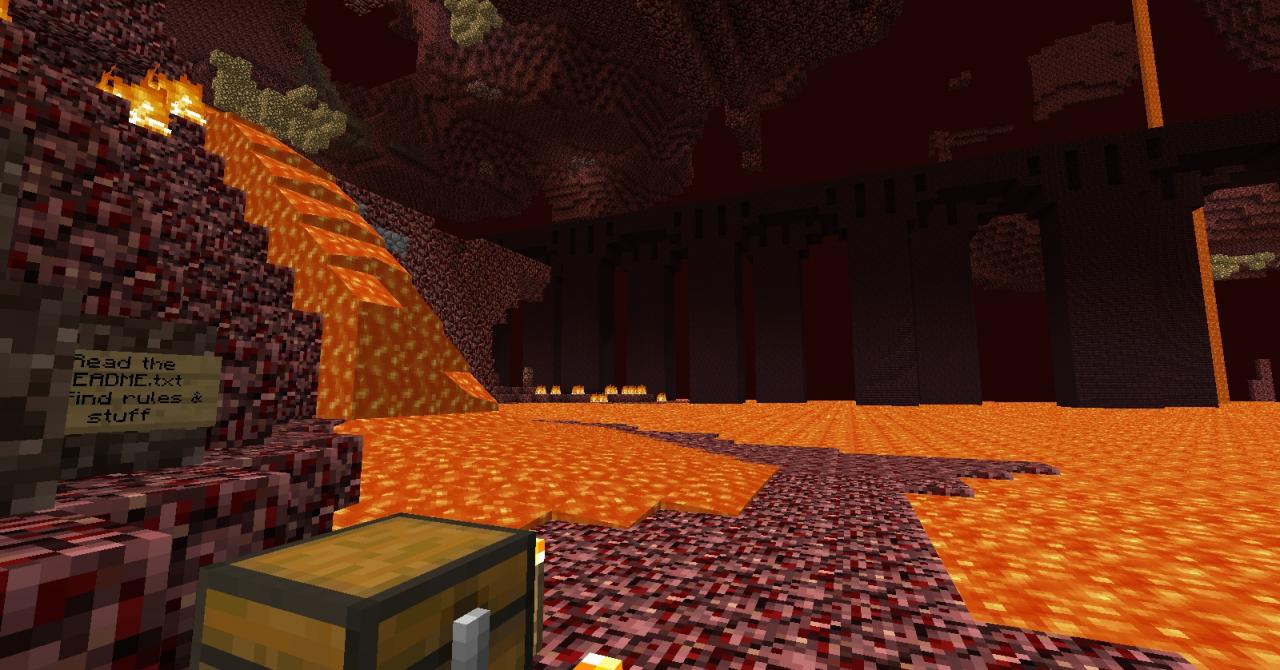 Nether Survival Minecraft Map