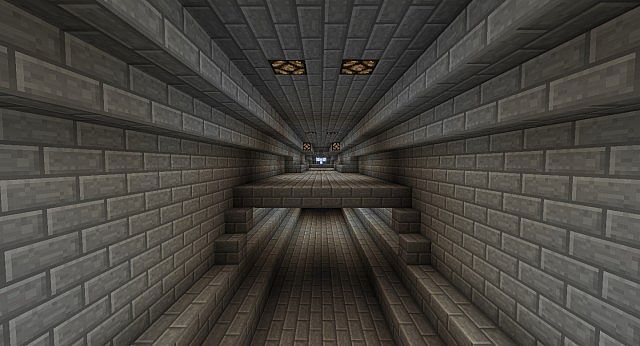 Space ship Minecraft Map