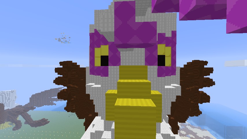 griffon statue (Gilda the griffon) Minecraft Map