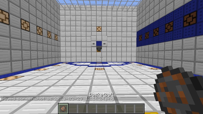 MInecraft Basketball [1.5.1] 100% Functional Minecraft Map
