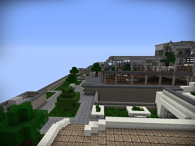 "SKYLINE" Crysis 2 PVP map Minecraft Map