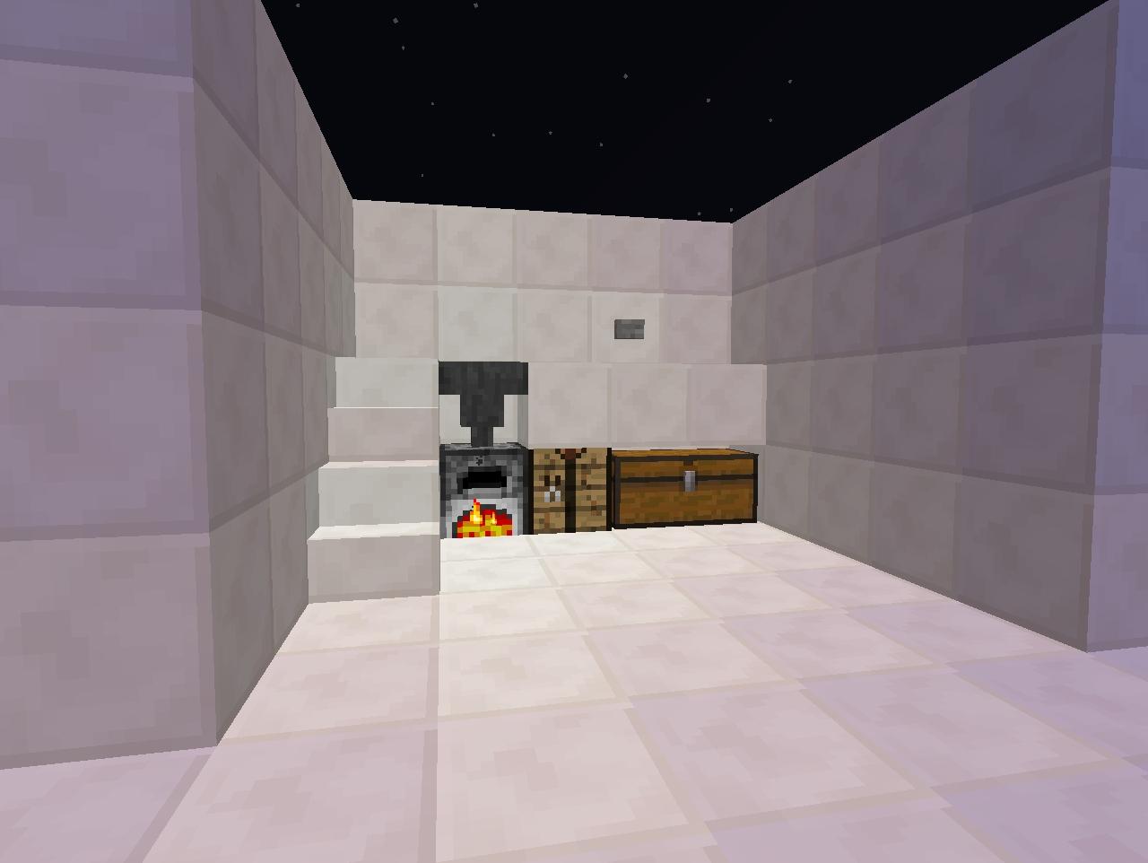 What does the inside of a furnace look like? Minecraft Map