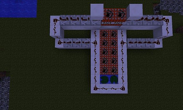 5 Cannons Minecraft Map