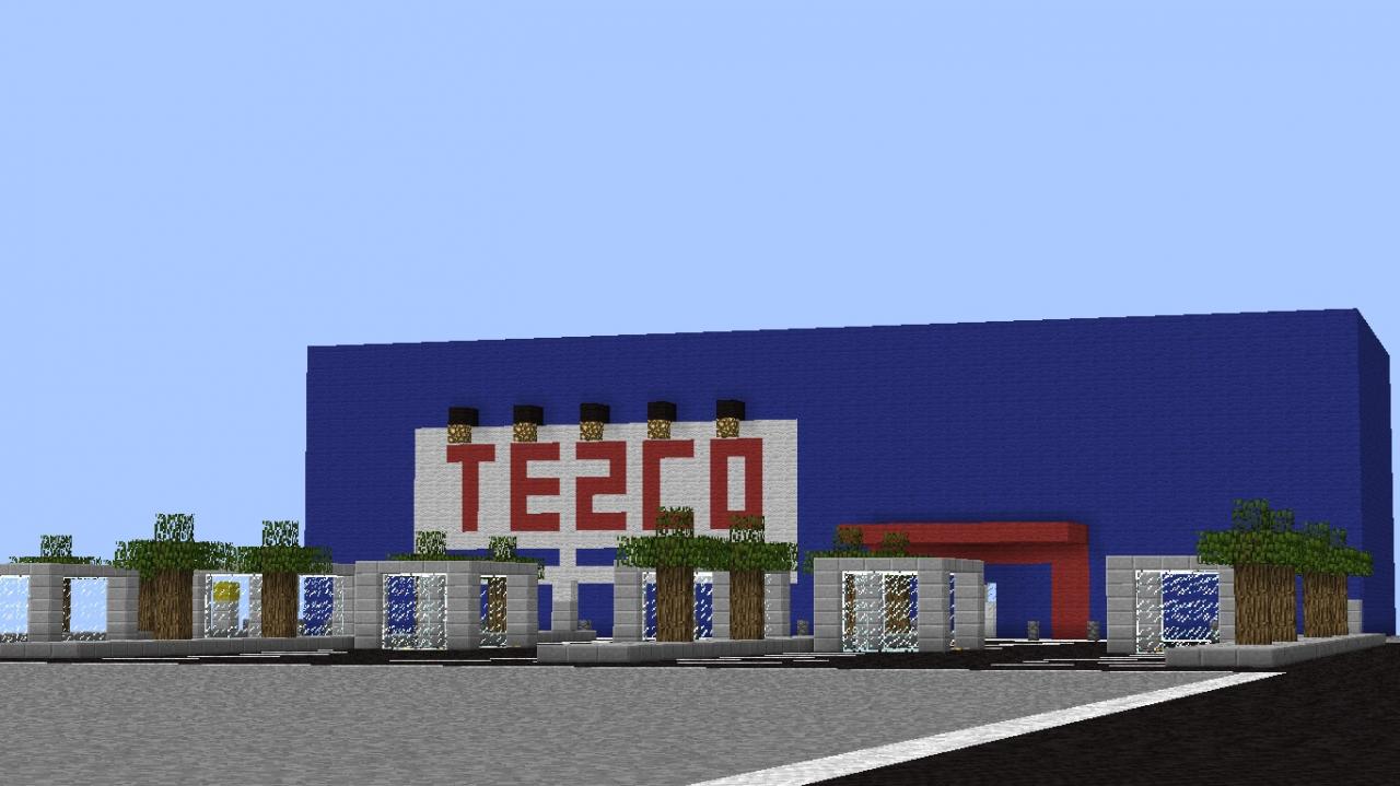 TESCO Minecraft Map