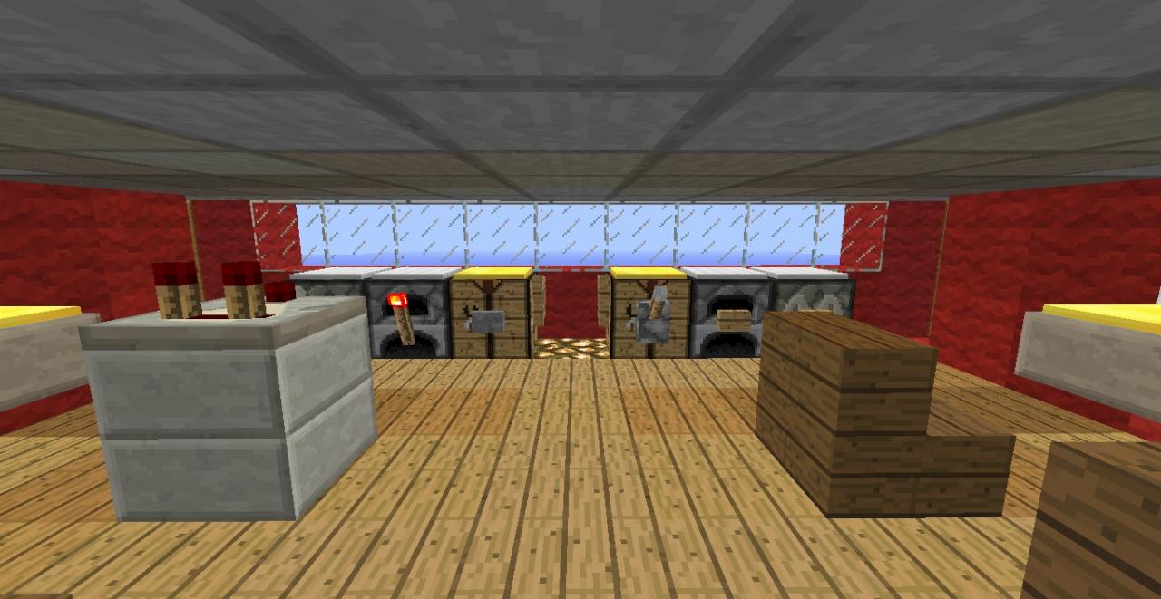 Red Yatch On The Sea Minecraft Map