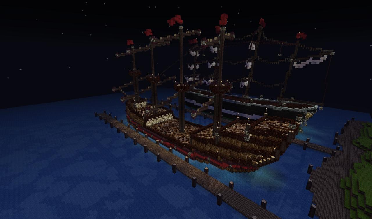 4 masted Junker Minecraft Map