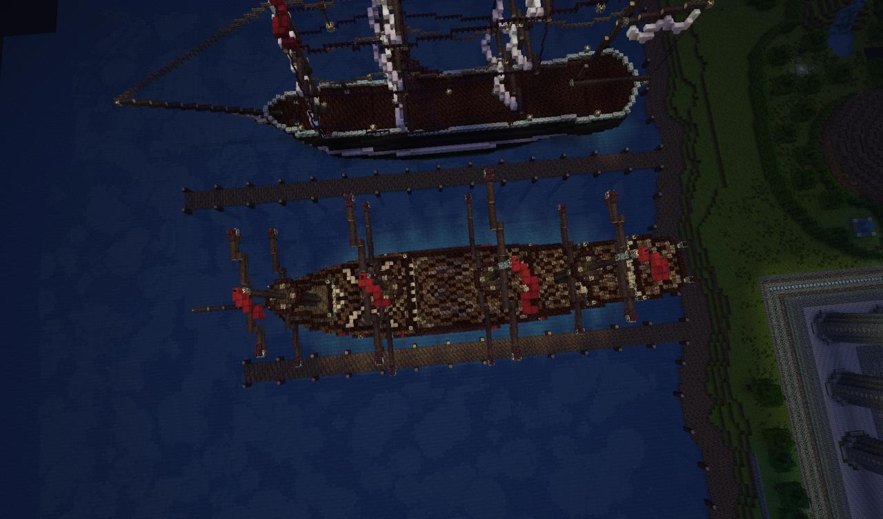 4 masted Junker Minecraft Map