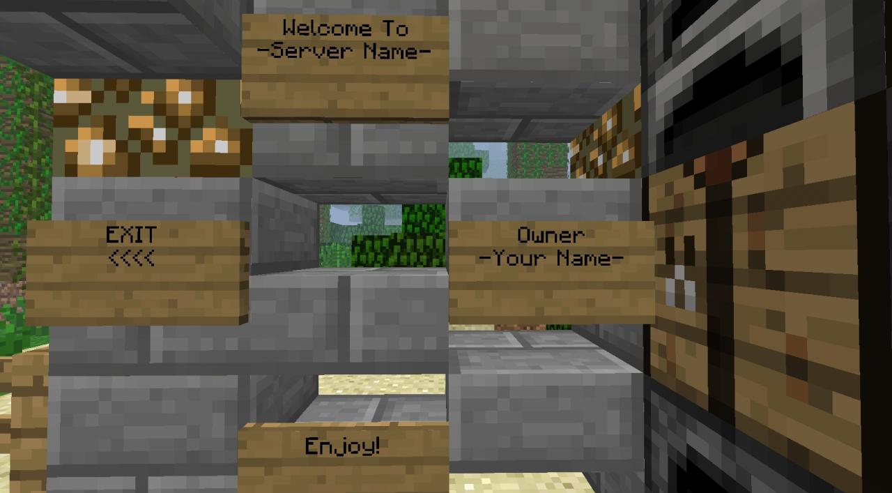 Amazing spawn for SMALL servers! Minecraft Map