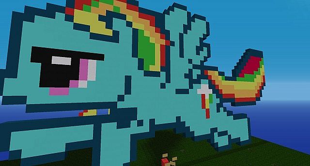 Pixelart Minecraft Map