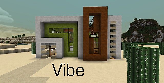 Vibe- A Modern House Minecraft Map