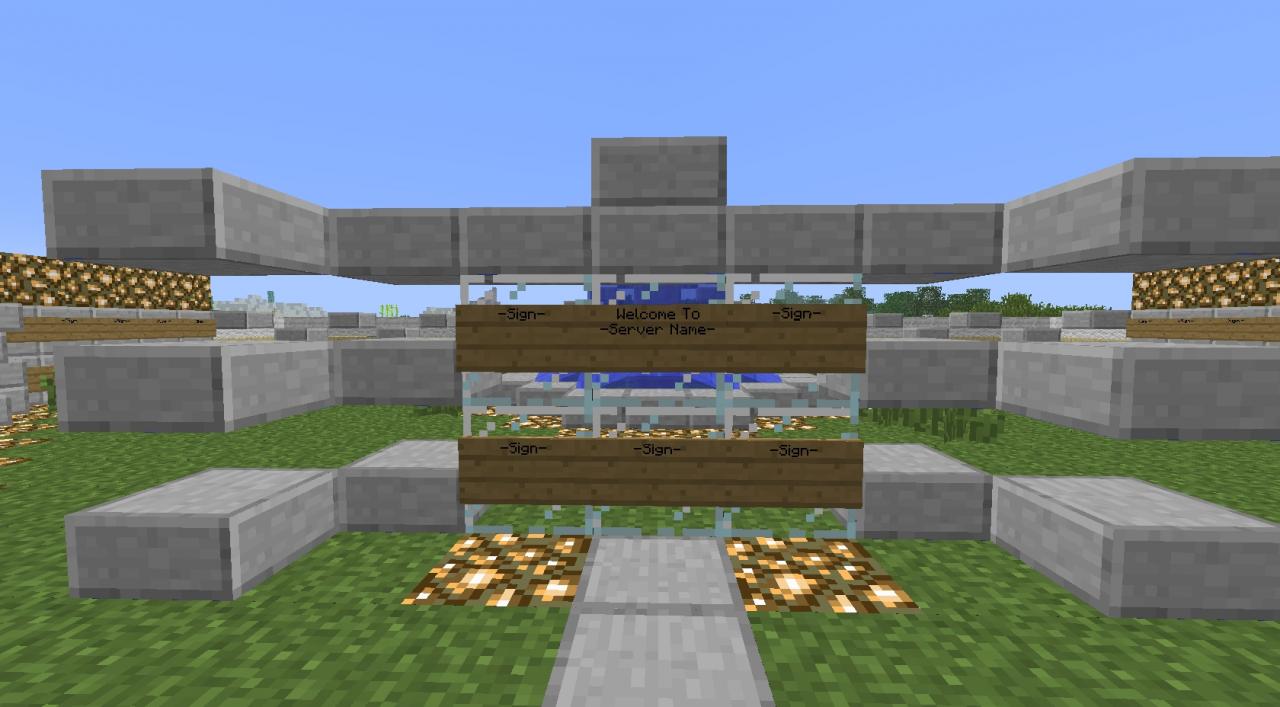 AMAZING PvP Server Spawn! Epic Modern Look! Minecraft Map