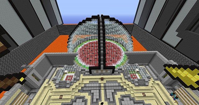 MelonCraft MiniGames Spawn Minecraft Map