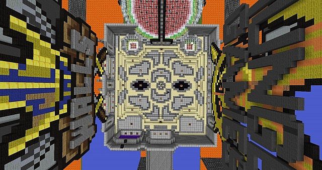 MelonCraft MiniGames Spawn Minecraft Map