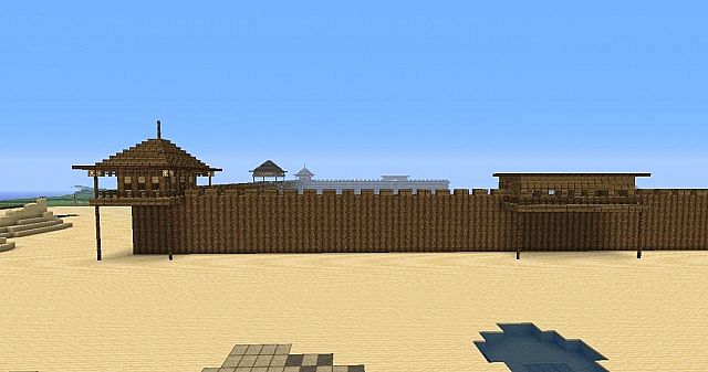 Western-style Fort Minecraft Map