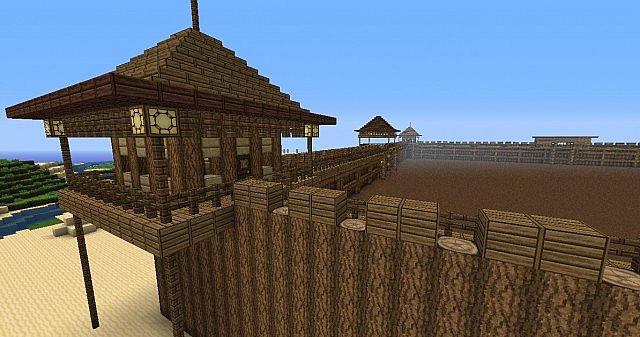 Western-style Fort Minecraft Map