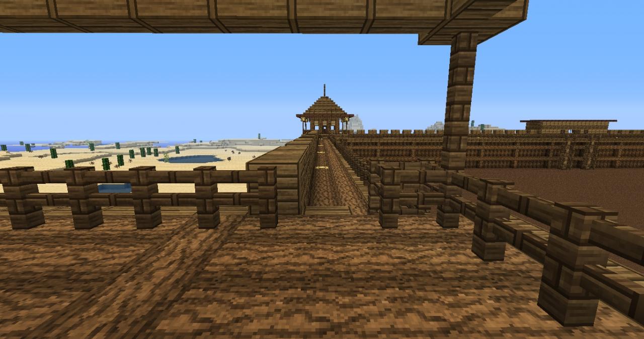 Western-style Fort Minecraft Map