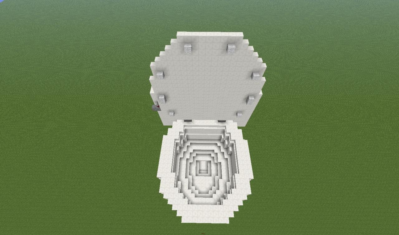Giant Toilet Minecraft Map