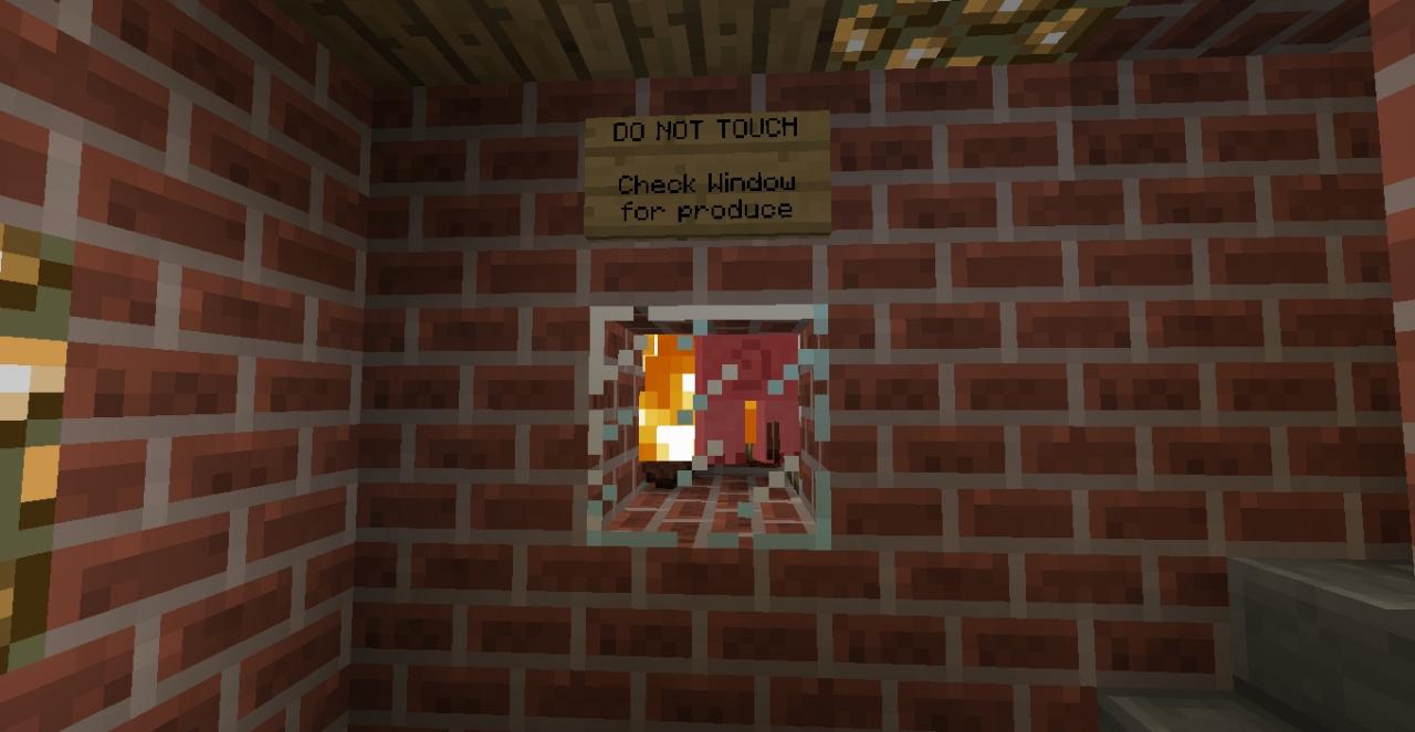 automatic slaughter house Minecraft Map