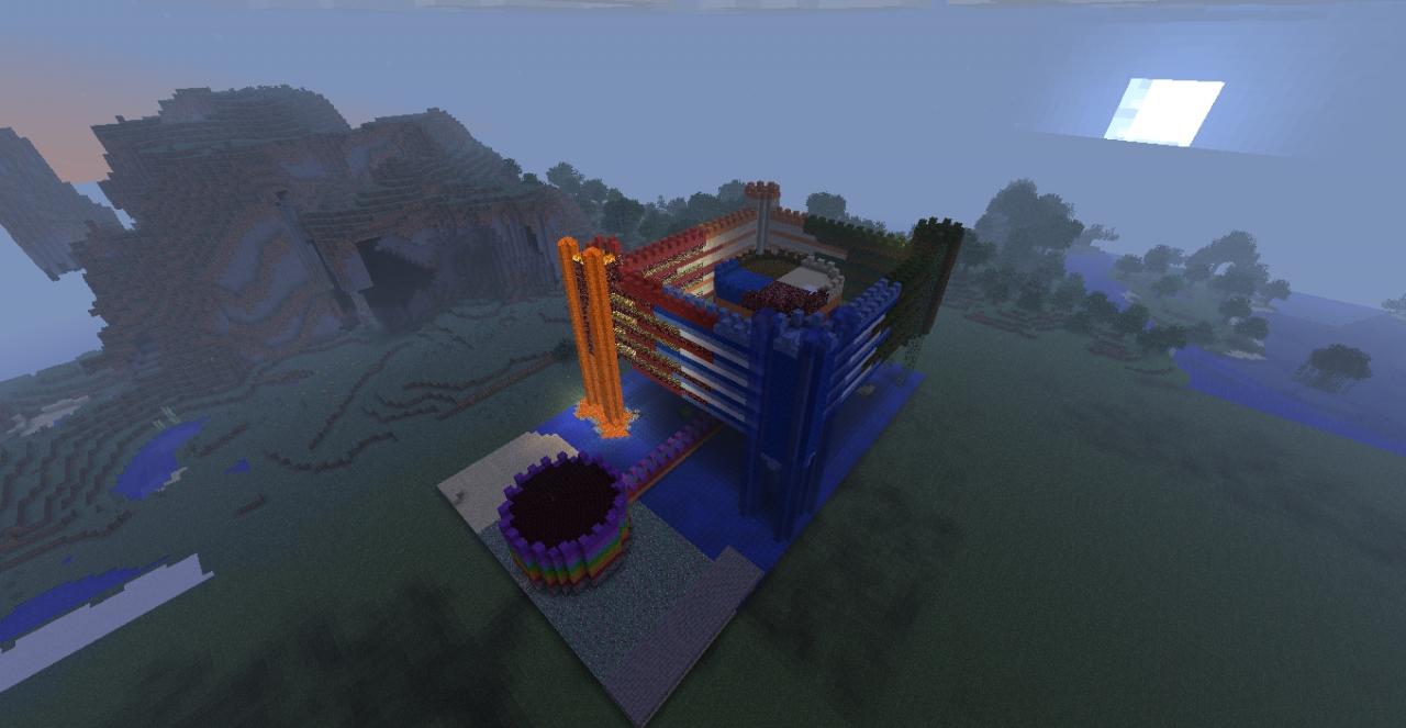 Temple of elements Minecraft Map