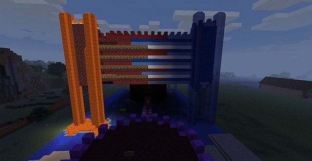 Temple of elements Minecraft Map