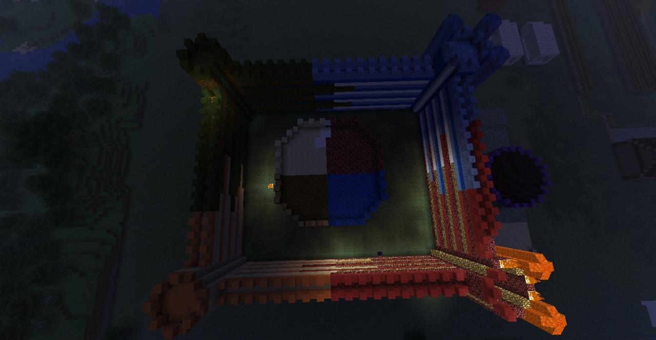 Temple of elements Minecraft Map