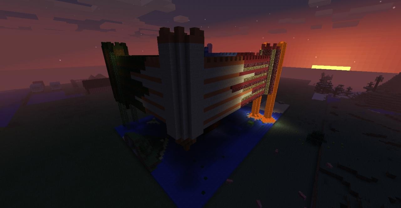 Temple of elements Minecraft Map