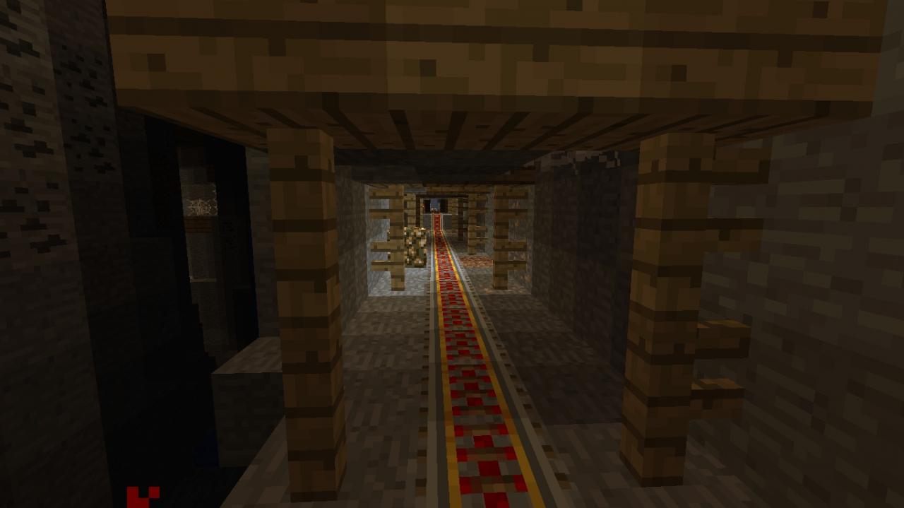 A Minecart Ride Minecraft Map