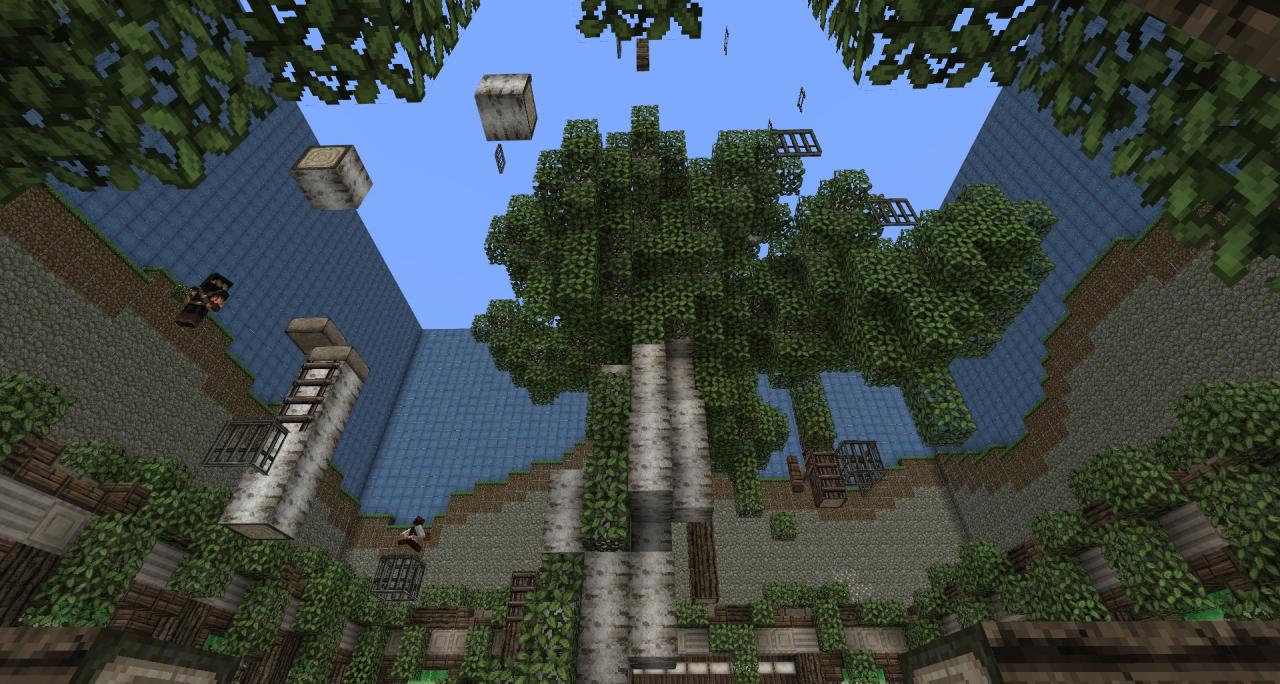 Hypixel's Spleef Lobby Minecraft Map