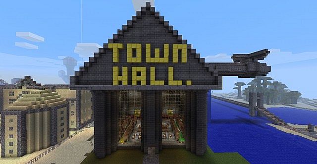 Town hall Minecraft Map