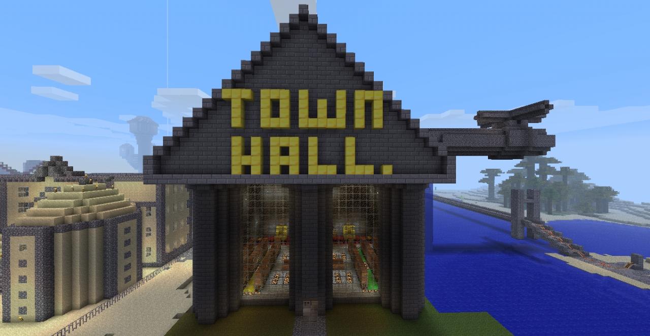 Town hall Minecraft Map