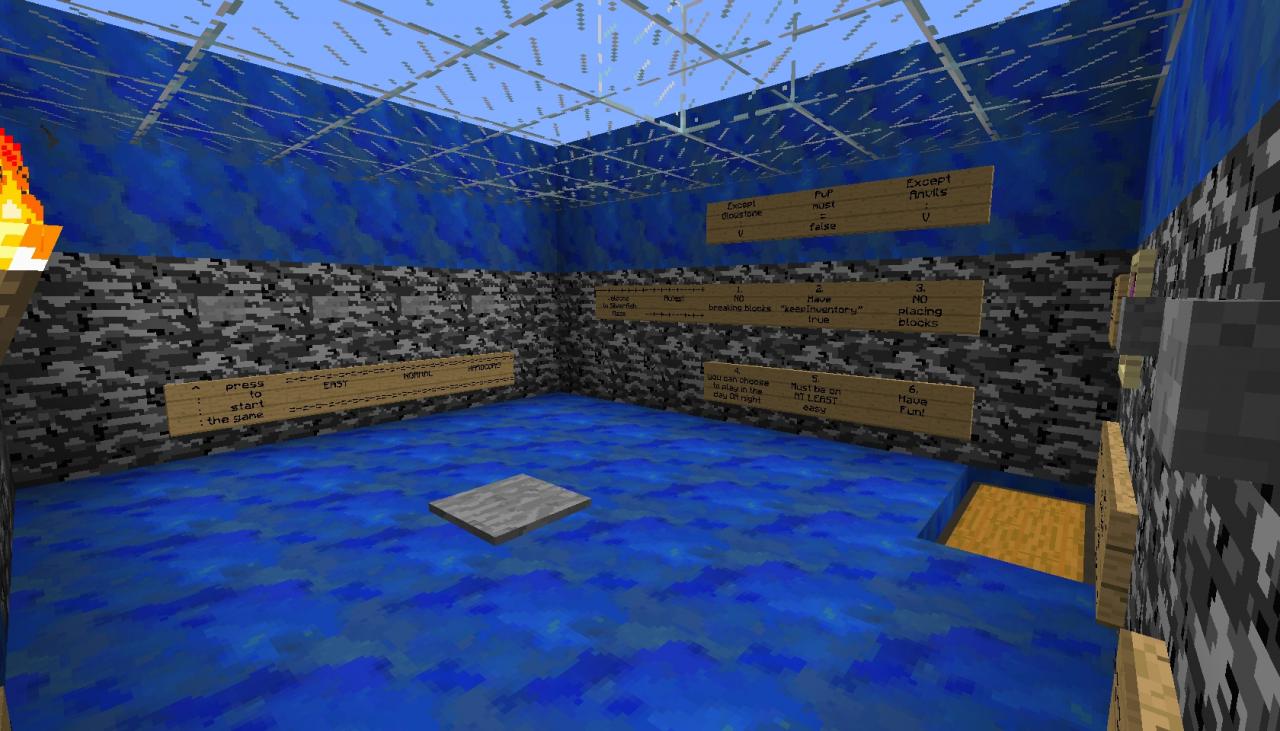 Silverfish Maze Challenge! Minecraft Map