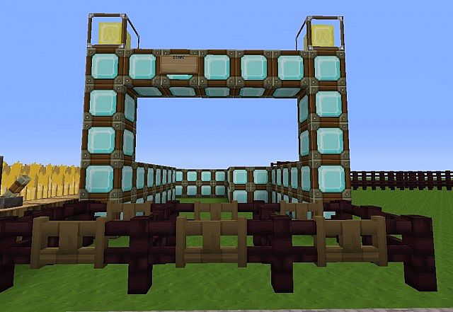 Pig Racing Track Minecraft Map